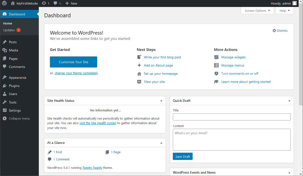 How to install WordPress on Windows 10 - wpherocoder.com Website